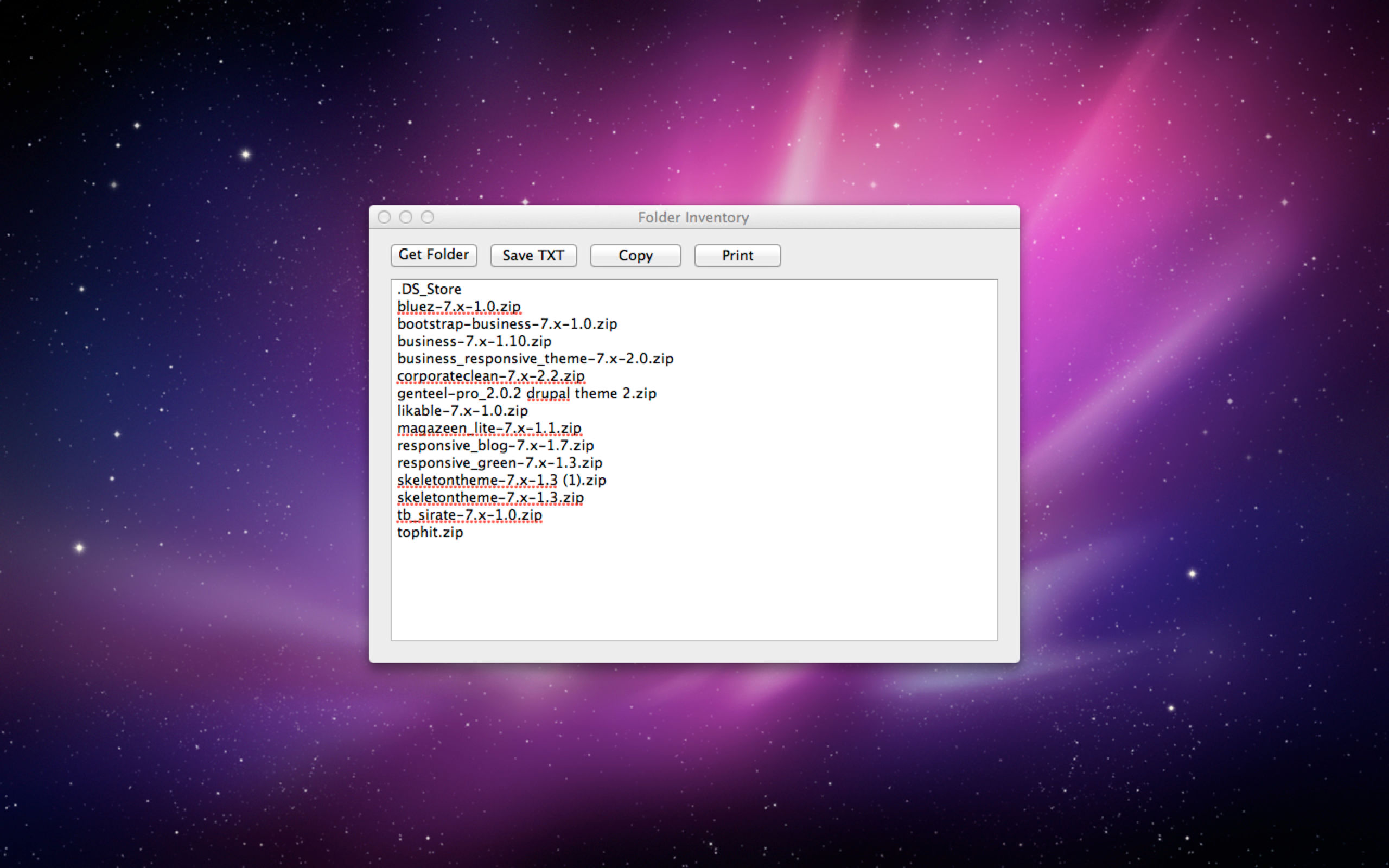 Folder Inventory - Amato Software
