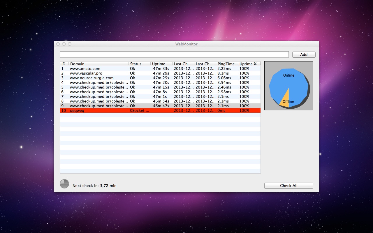 WebsiteMonitor - Amato Software